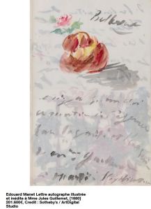 An unpublished letter from Edouard Manet sold in Paris – French Glimpses