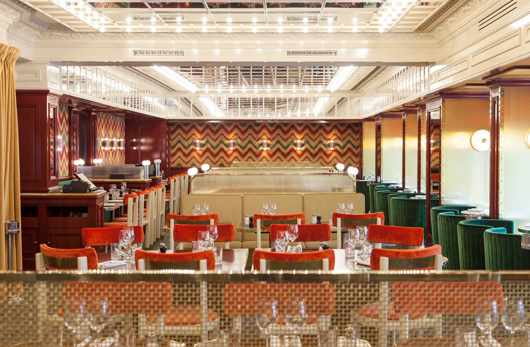 Explore the Art Nouveau Charm of Grand Café Capucines – French Glimpses