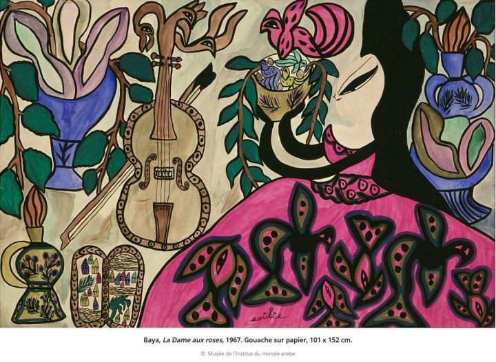Arab World Institute presents an iconic painter – French Glimpses