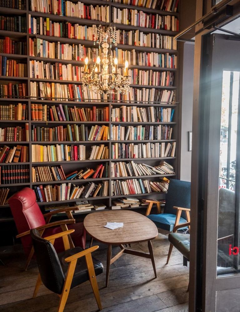 Experience Cozy Reads at the Used Book Café – French Glimpses