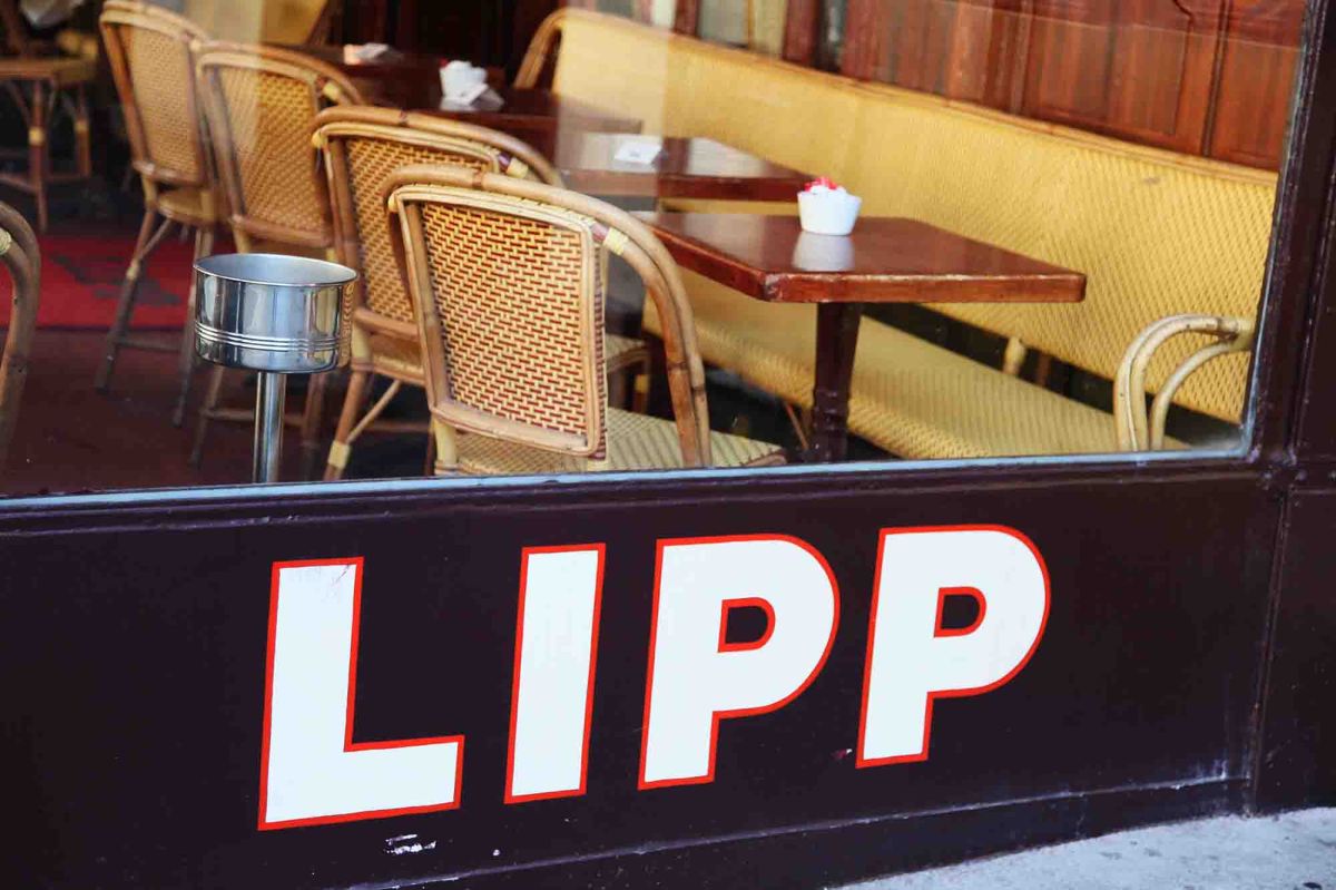 Lipp, a legendary Parisian brasserie
